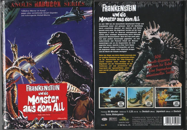 GODZILLA * FRANKENSTEIN UND DIE MONSTER AUS DEM ALL * DVD neu OVP ...
