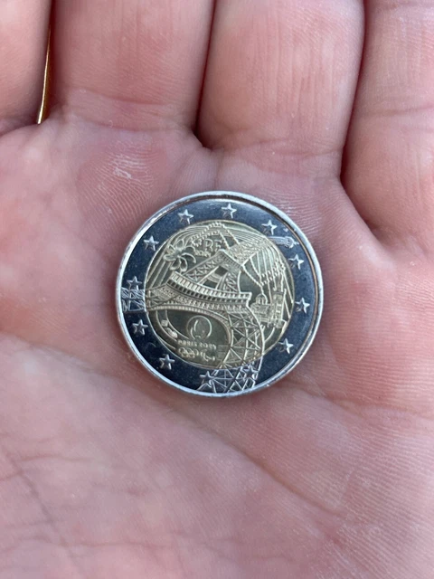 PIÈCE DE MONNAIE Jeux Olympiques de Paris 2024 EUR 500,00 - PicClick FR