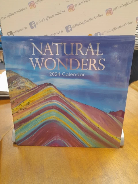 NATURAL WONDERS 16 Month Calendar 2024 Square Wall Calendar $11.30 ...