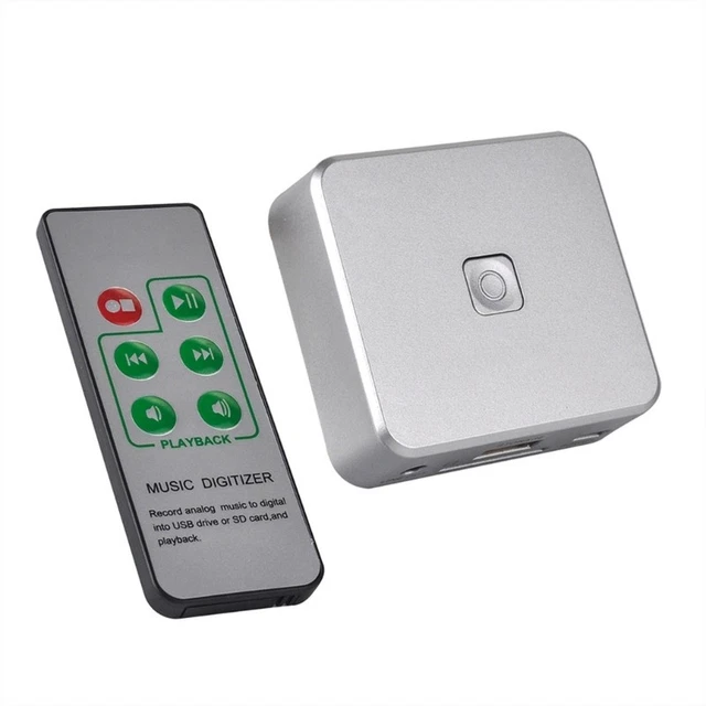 MUSIC DIGITIZER CONVERT Old Analog Music to MP3 Recorder Box Sound ...