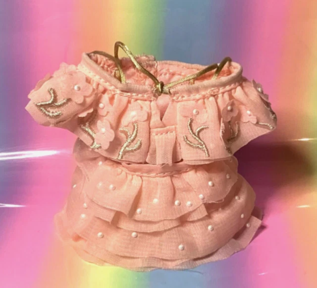 RAINBOW HIGH DOLL CLOTHES Victoria Whitman Frilly Peach Flower TOP ...