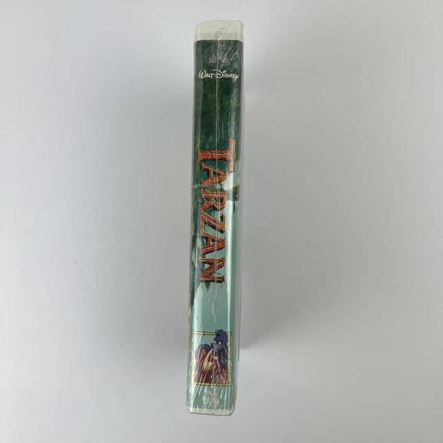 WALT DISNEY TARZAN Sealed VHS Buena Vista Watermark + Energizer Promo ...