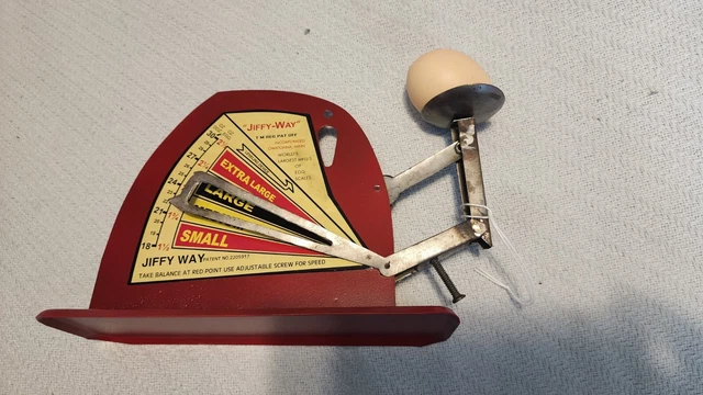 VINTAGE JIFFY WAY Egg Scale Cyclone MFG Company Poultry Supplies Urbana ...