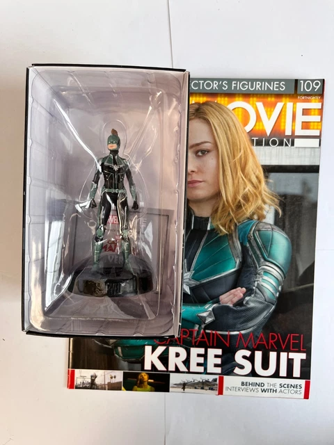 MARVEL PELÍCULA COLECCIÓN #109 Capitán Marvel Kree Suit Eaglemoss ...