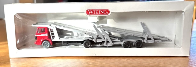 WIKING 1:87 MERCEDES Benz - Car Auto Transporter - Boxed 580 00 £13.47 ...