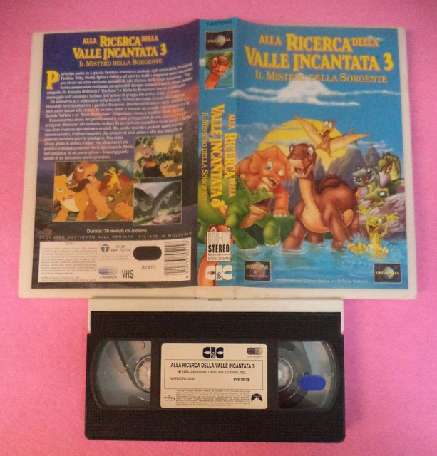 VHS ALLA RICERCA DELLA VALLE INCANTATA 3 Il mistero della sorgente (F49*) no dvd EUR 2,99 ...
