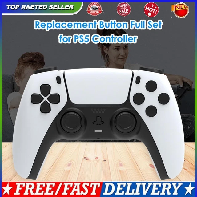 FOR DUALSENSE REPLACEMENT Button Full Set for PlayStation 5 PS5 ...