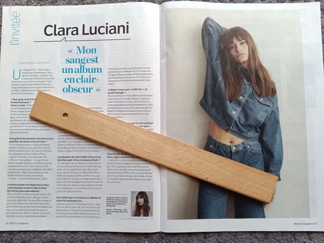 CLARA LUCIANI - Magazine Midi Janvier 2025 EUR 5,00 - PicClick FR