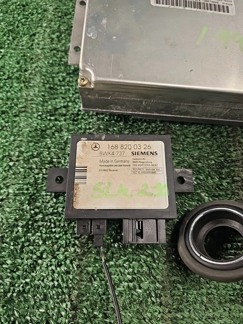 96-00 MERCEDES R170 SLK230 Ignition Key ECU ECM Door Handle Transponder ...