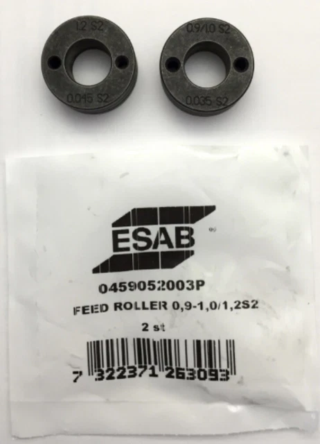 ESAB MIG WELDER Wire Feed Roller - Murex, Tecarc, Oerlikon, Saf, Lorch ...