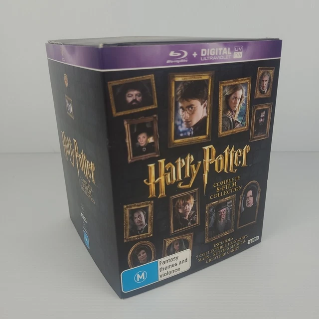 HARRY POTTER COMPLETE 8 Film Collection Blu-Ray DVD UV Box Set 16 Disc Region B £29.13 - PicClick UK