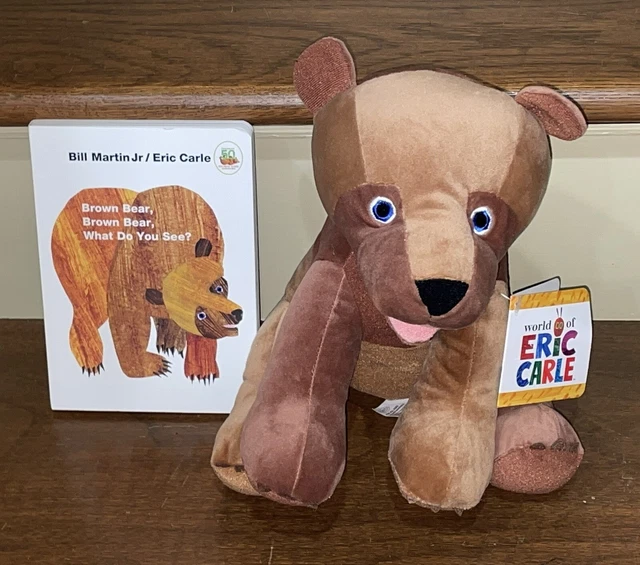 KOHL'S CARES ERIC Carle Brown Bear What Do You See Plush Animal and ...