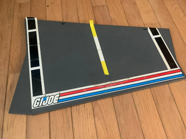 GI JOE USS Flagg Aircraft Carrier Part Stern Landing Deck Original 1985 ...