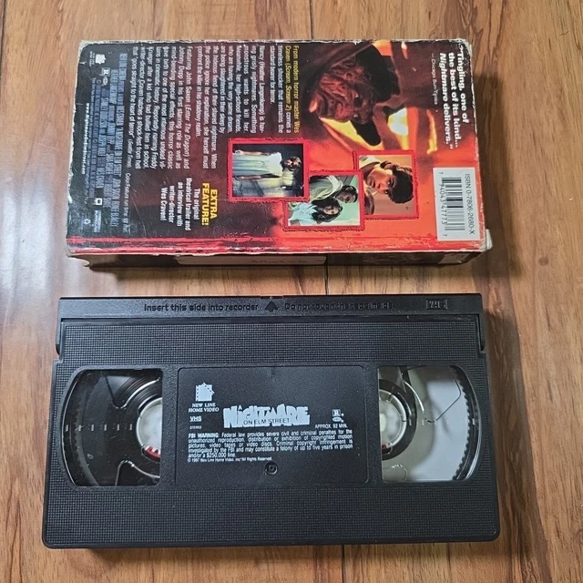 A NIGHTMARE ON Elm Street 1984 VHS Wes Craven Horror £13.42 - PicClick UK