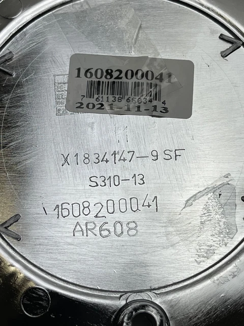 *USED AMERICAN RACING Chrome Wheel Center Cap SCREWS NOT INCLUDED ...