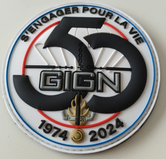 ÉCUSSON GIGN GENDARMERIE 50 ème Anniversaire EUR 43,50 - PicClick FR