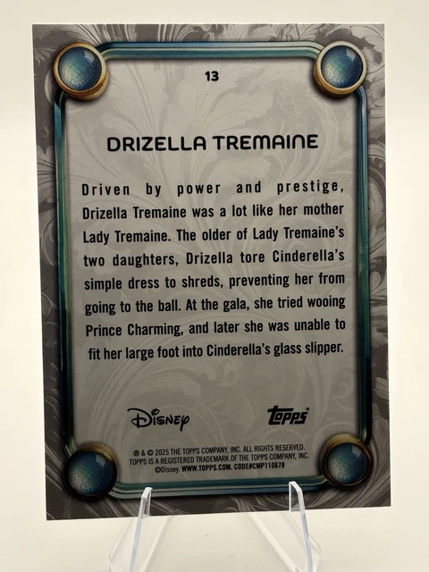 2025 DISNEY WONDER Drizella Tremaine Base Card #13 £2.22 - PicClick UK