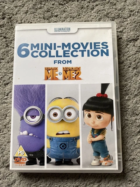 DESPICABLE ME/DESPICABLE ME 2 6 Mini-movies Collection Region 2 Dvd £2. ...