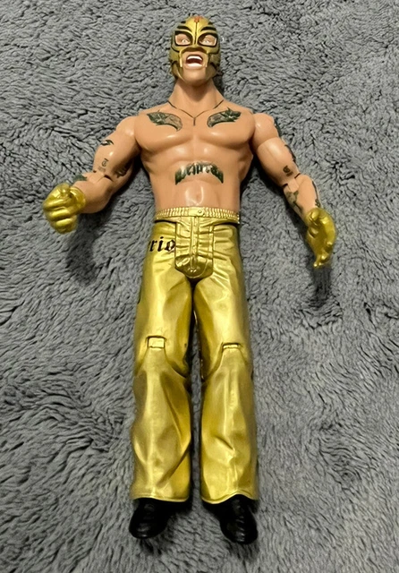 GOLD REY MYSTERIO WWE WWF 2003 Jakks Elite action figure Wrestling £16. ...
