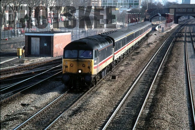 35MM SLIDE BR British Railways Diesel Locomotive Class 47 47853 1992 ...