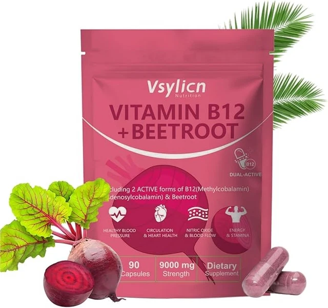 BEETROOT CAPS HIGH Strength Vitamin Complex Blood Pressure Digestion ...