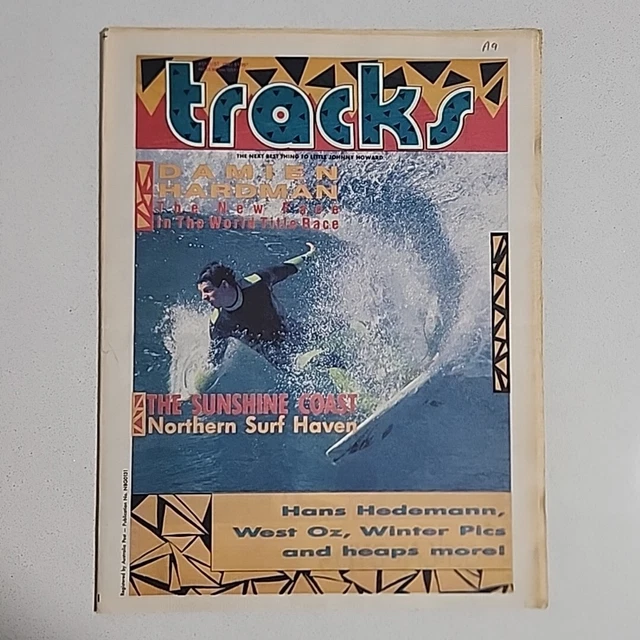 TRACKS - VINTAGE Australian Surfing Newspaper Magazine August 1987 $33. ...