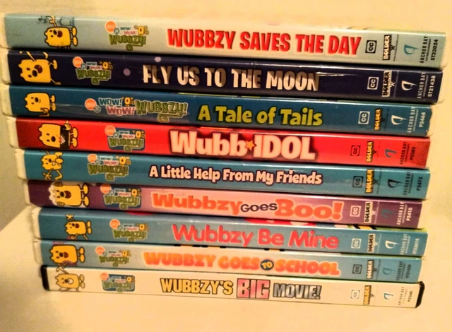 9 WOW WOW Wubbzy Childrens DVD Lot Collection EUR 11,91 - PicClick DE
