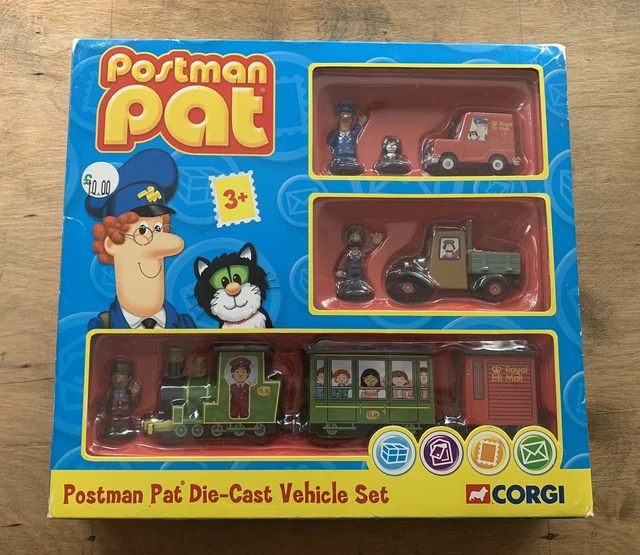 VERY RARE CORGI Postman Pat Die-Cast Vehicle Set. Boxed. £20.00 ...