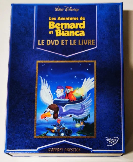 COFFRET PRESTIGE ÉDITION DVD + LIVRE Les Aventures De Bernard Et Bianca ...
