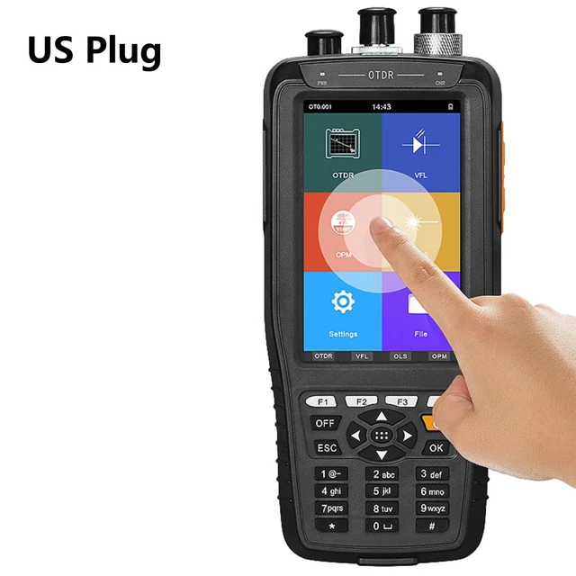 DISTANCE RANGE UP to 60km 1310/1550nm OTDR Tester with 24/22dB Dynamic ...