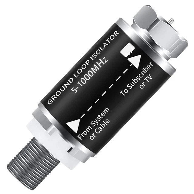 GROUND LOOP ISOLATOR Cable Audio Isolation Transformer /Noise ...