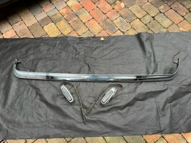 FORD CORTINA MK2 Front bumper with overiders £35.00 - PicClick UK