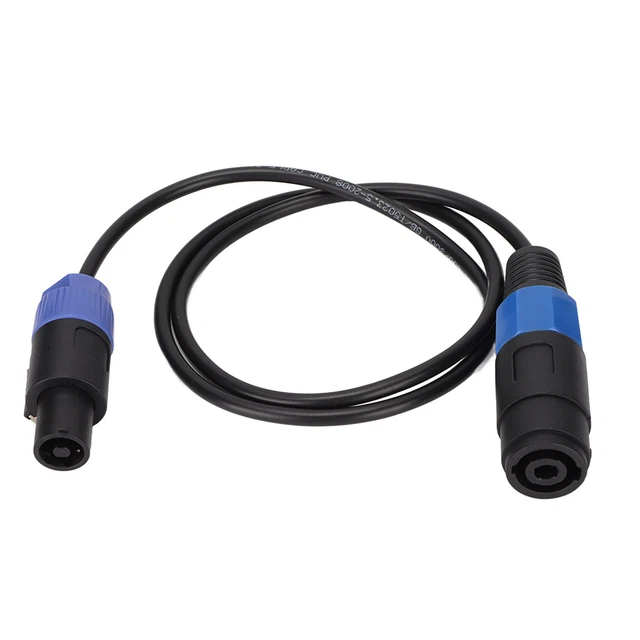 Speaker Cable Male To Female 4 Core Plug Ohm Head Speaker Cable Cord 2518