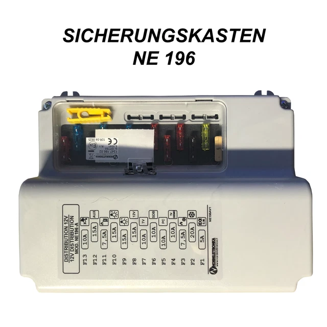 NE 196 BOÎTIER à fusibles Nordelettronica EUR 269,00 - PicClick FR