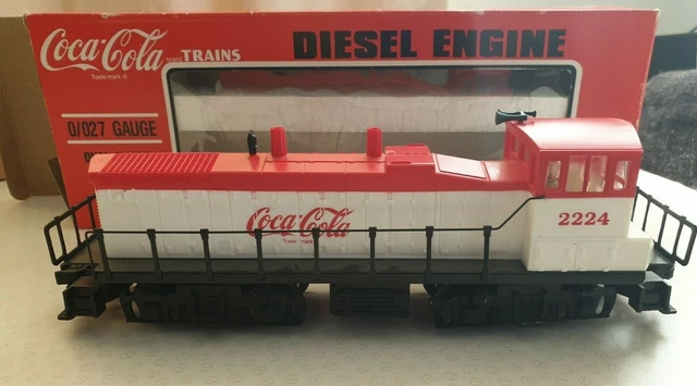 K LINE O Gauge Coca-Cola Dual Motor MP-15 Diesel Engine Locomotive 2224 ...