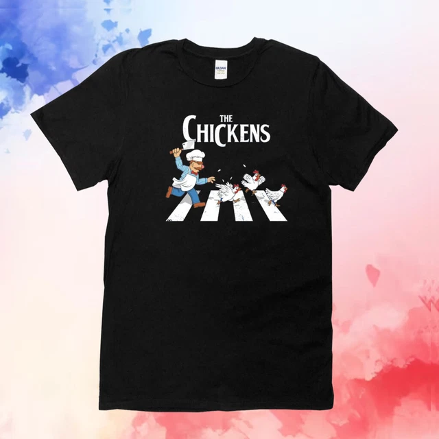 THE SWEDISH CHEF chasing chickens across Abbey Road T-Shirt £18.18 ...