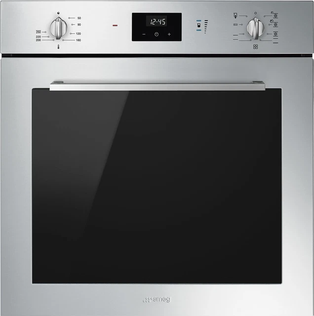 SMEG FORNO ELETTRICO da Incasso Ventilato con Grill 65L 60 cm A Inox ... SMEG FORNO ELETTRICO da Incasso Ventilato con Grill 65L 60 cm A Inox ...