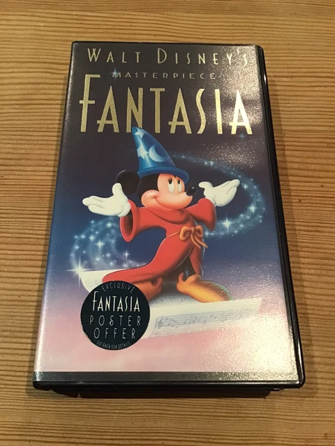 FANTASIA VHS VIDEO Tape Walt Disney Classics Film EUR 2,33 - PicClick IT