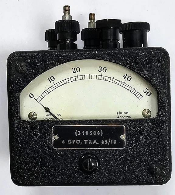 GPO TEST meter (No.4) £10.00 - PicClick UK