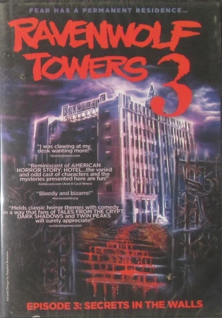 RAVENWOLF TOWERS 3-HOTEL Horror-Vampires-Mad Doctor + Complet Moon-New ...