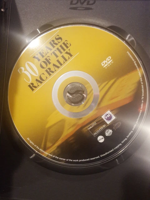 30 YEARS OF The Rac Rally Rare Dvd Story Of World's Greatest Driving ...