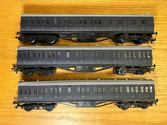 SUPER RARE - 3x Dapol S&DJR Coaches Footplate Trains Special Edition ...