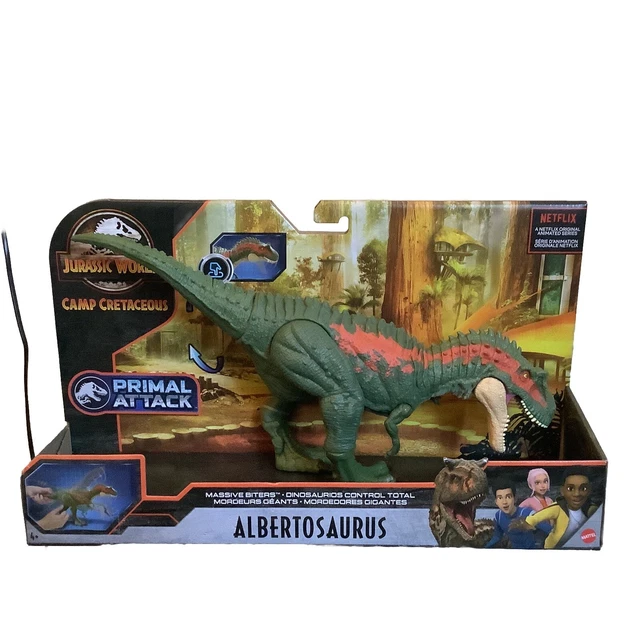 JURASSIC WORLD ALBERTOSAURUS Camp Cretaceous Albertosaurus Primal ...