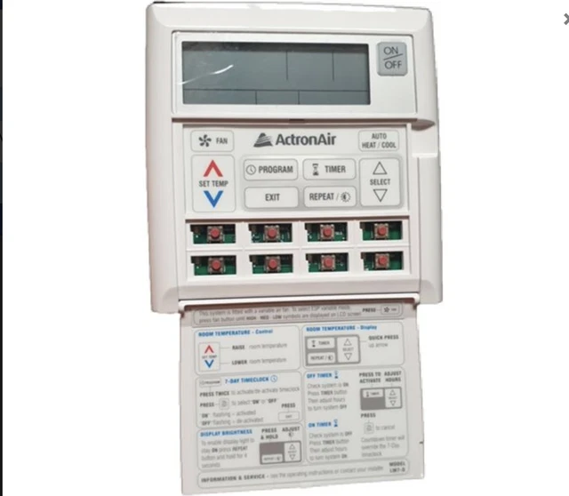 AIR CONDITIONER ACTRON Residential Wall Control 7D 8Zone-Lm7-D $349.90 ...