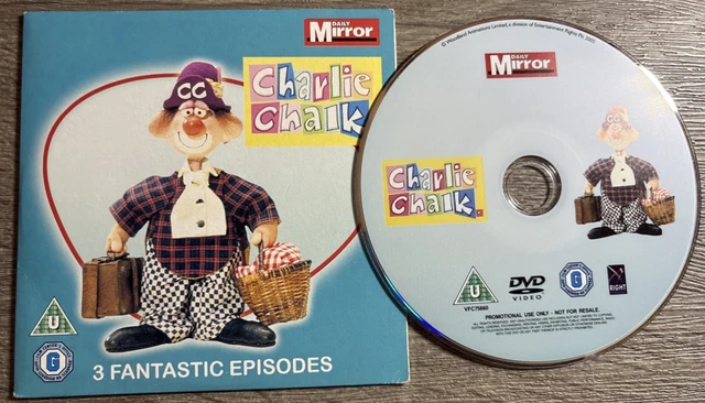 CHARLIE CHALK - Kids Children's Retro Promo DVD £2.99 - PicClick UK