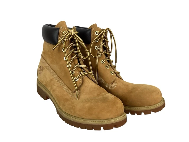 TIMBERLAND BOOTS MEN’S Size 9.5 Lace Up Leather 10061 £66.68 - PicClick UK