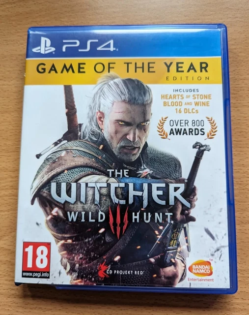 THE WITCHER 3 Wild Hunt Game Of The Year Edition PS4 - Sony PlayStation ...