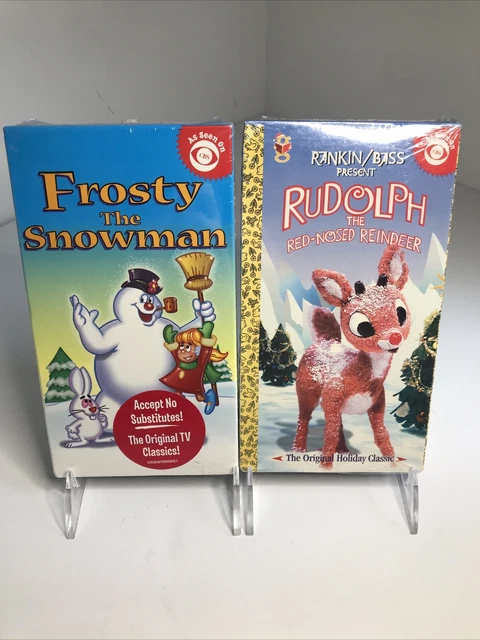 RUDOLPH THE RED-NOSED Reindeer & Frosty The Snowman VHS Lot Christmas £ ...