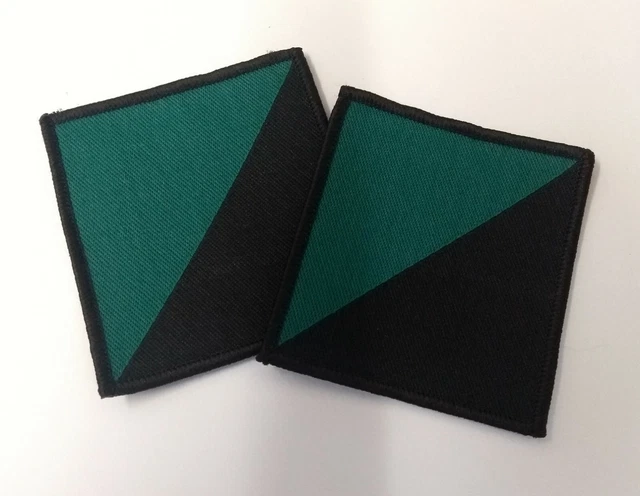 VÉRITABLE BRITISH ARMY Royal Regiment Irlandais Drop Zone Trf Patch à ...