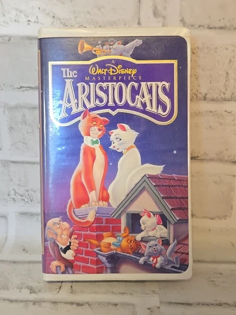 THE ARISTOCATS (VHS, 1996) Walt Disney Masterpiece Collection Clamshell Case £4.69 - PicClick UK